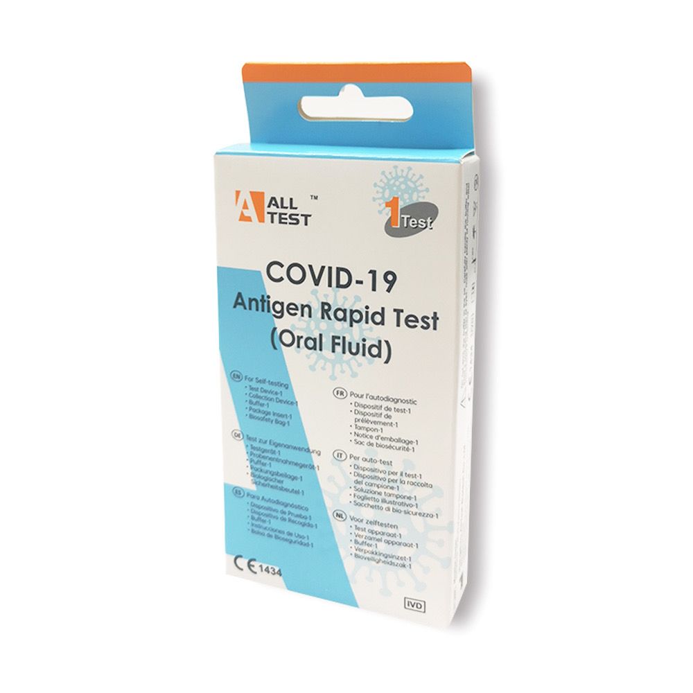 TAMPONI KIT TEST RAPIDO ALL TEST SALIVARE - Meteor